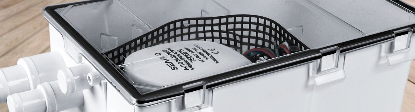 Boat Drain Systems - Shower Drain Kits & Pumps | BOATiD