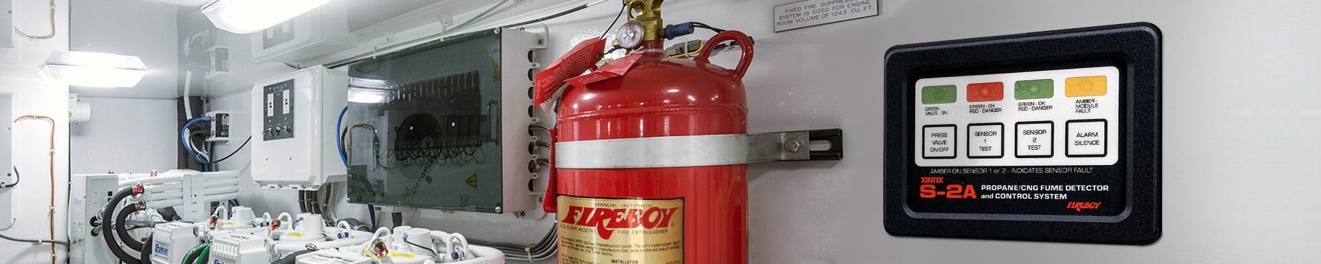 Fireboy-Xintex™ - Marine Engine Shut Down & Gas Fume Detection Systems ...