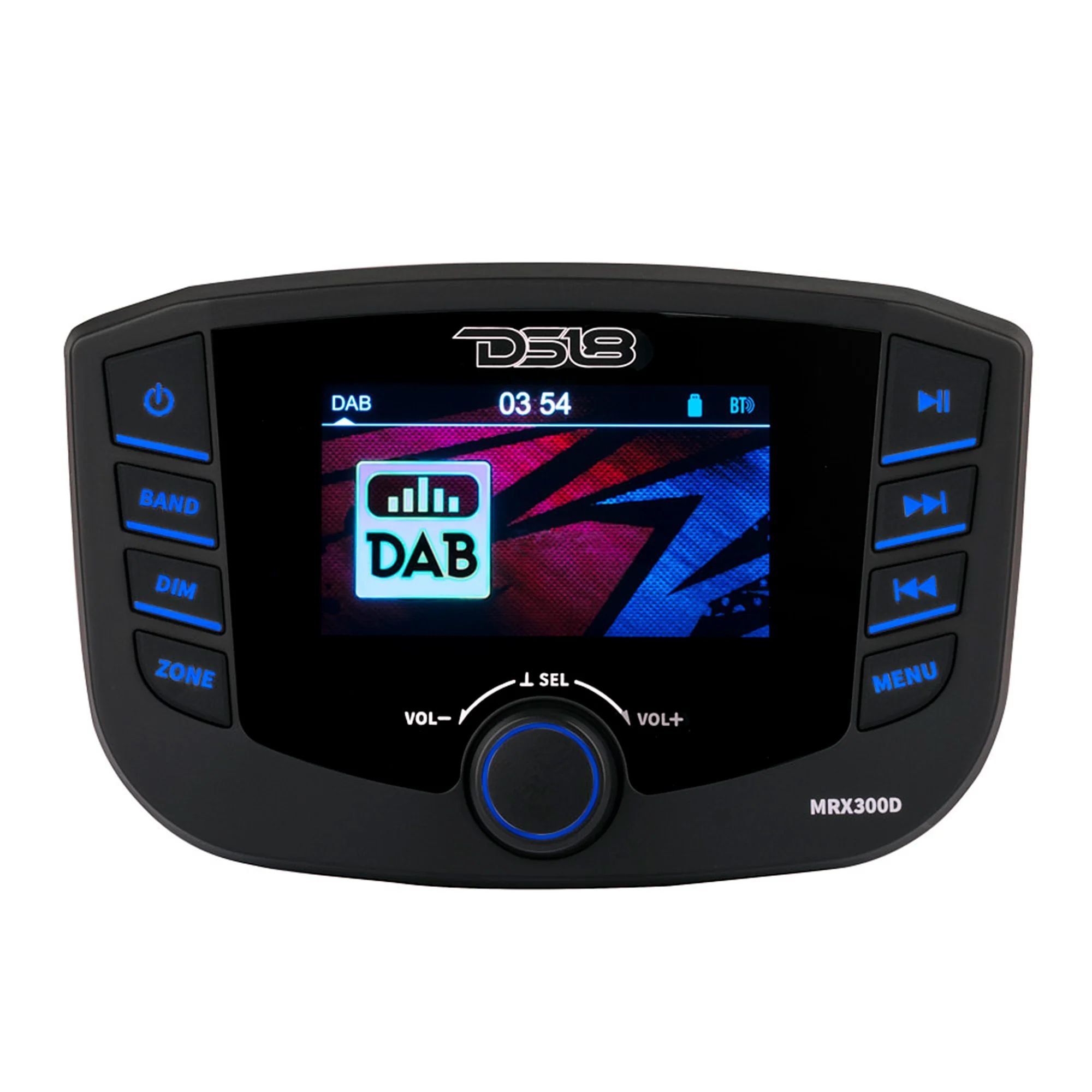 DS18® MRX300D - Marine Headunit TFT Screen - BOATiD.com