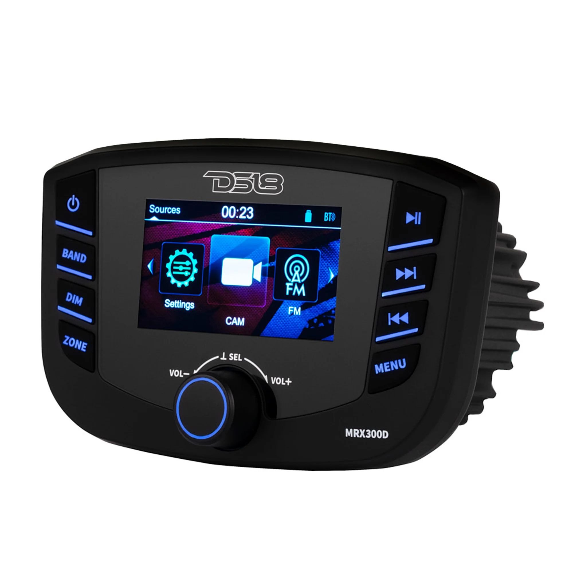 DS18® MRX300D - Marine Headunit TFT Screen - BOATiD.com