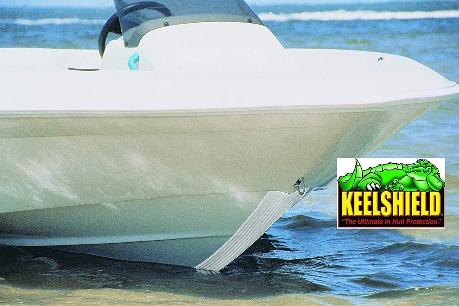 Keelshield® KS-10WHT - 10' L White Keel Guard - BOATiD.com